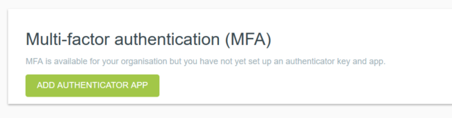 Enabling MFA for User Accounts | Avius