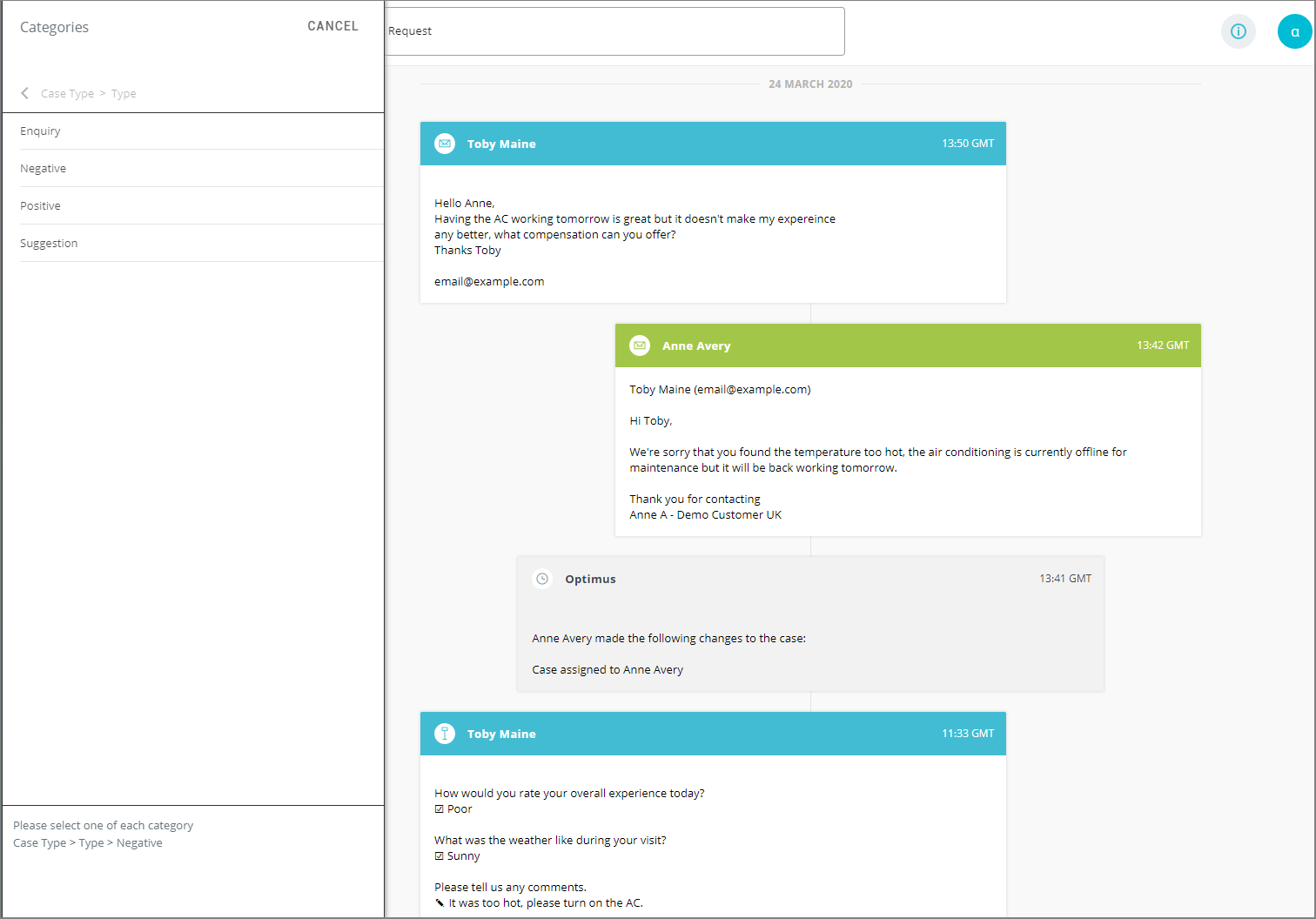 Optimus.avius.com Avius | Customer Experience and Survey Software