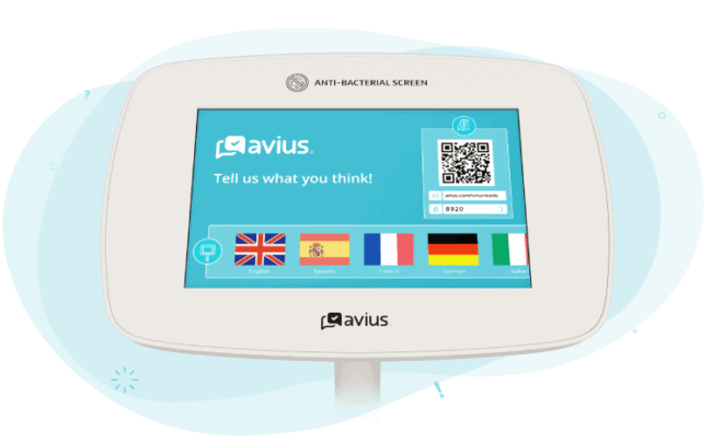 Features, Survey Design, Alerts, Touchless Feedback | Avius